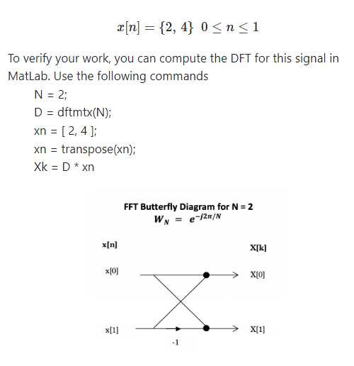 Solved Use the FFT to find the transform of a time-domain | Chegg.com
