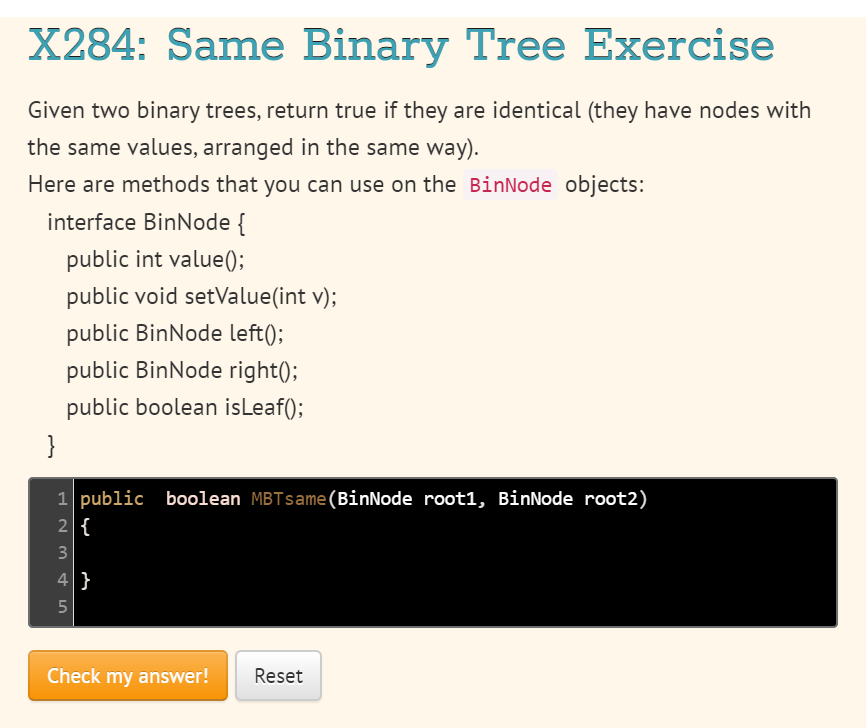 Solved Can you answer in Java. This is the website the | Chegg.com