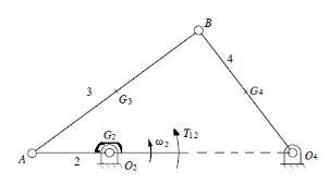Solved In the mechanism in the figure; The 2 horizontal | Chegg.com
