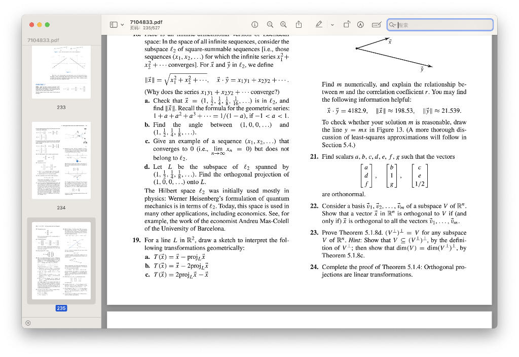 Solved space: In the space of all infinite sequences, | Chegg.com