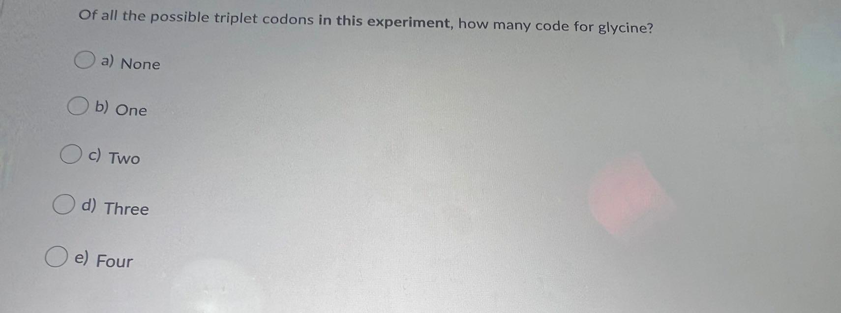 Solved A coding experiment was run where 3/4 G: 1/4 C were | Chegg.com