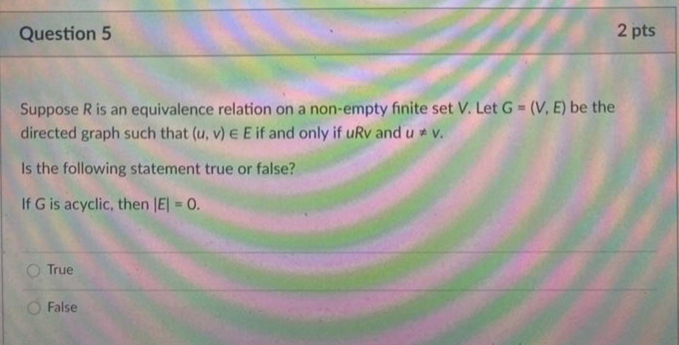 Solved Suppose R is an equivalence relation on a non-empty | Chegg.com