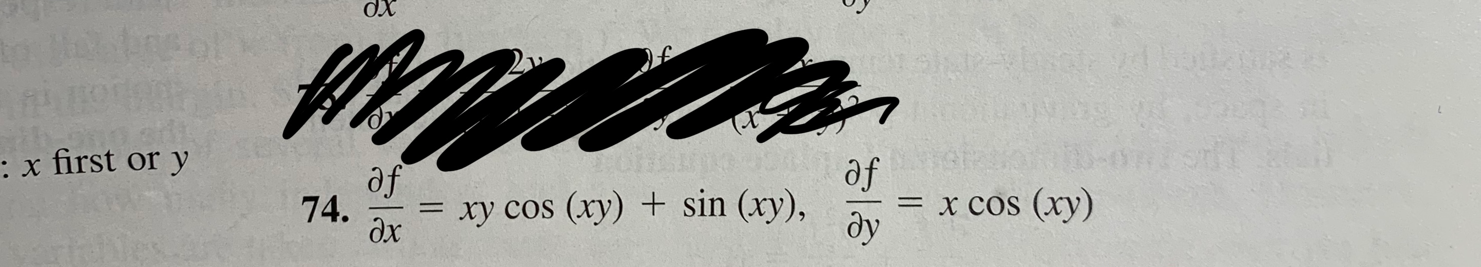 Solved find a function z = f(x,y) whose partial derivative | Chegg.com
