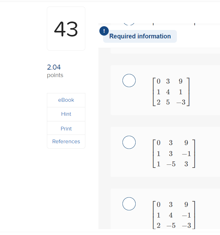 Solved NOTE: This is a multi-part question. Once an answer | Chegg.com