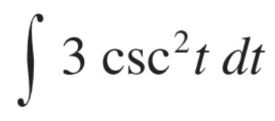 Solved ∫3csc2tdt | Chegg.com