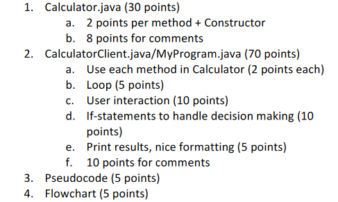 Basic Java Project Exercise（Detailed requirements are | Chegg.com