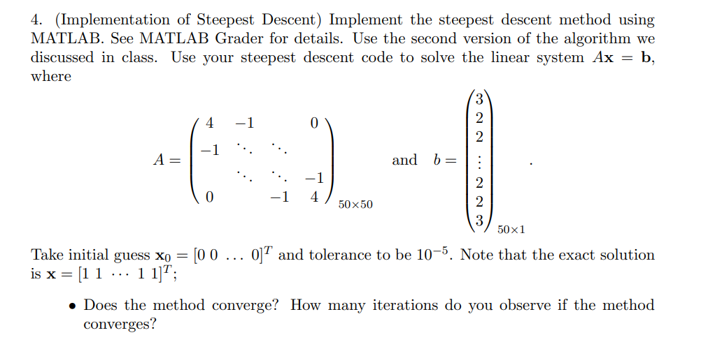 Solved Implement the forward Gauss-Seidel Method and solve | Chegg.com