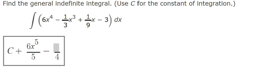 Solved Find the general indefinite integral. (Use C for the | Chegg.com