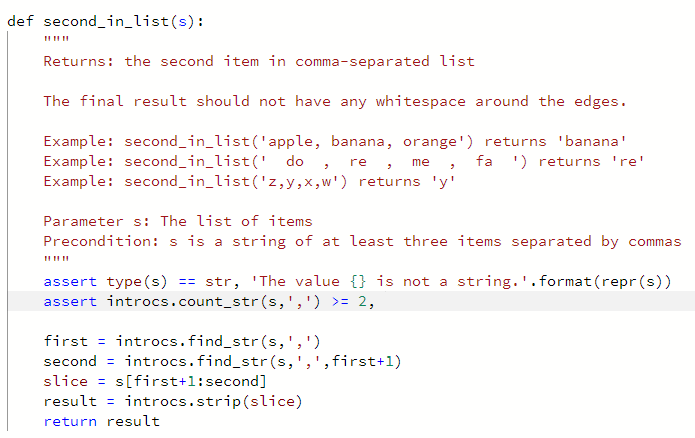 Solved You should add an error message to the second assert | Chegg.com Solved You should add an error message to the second assert | Chegg.com