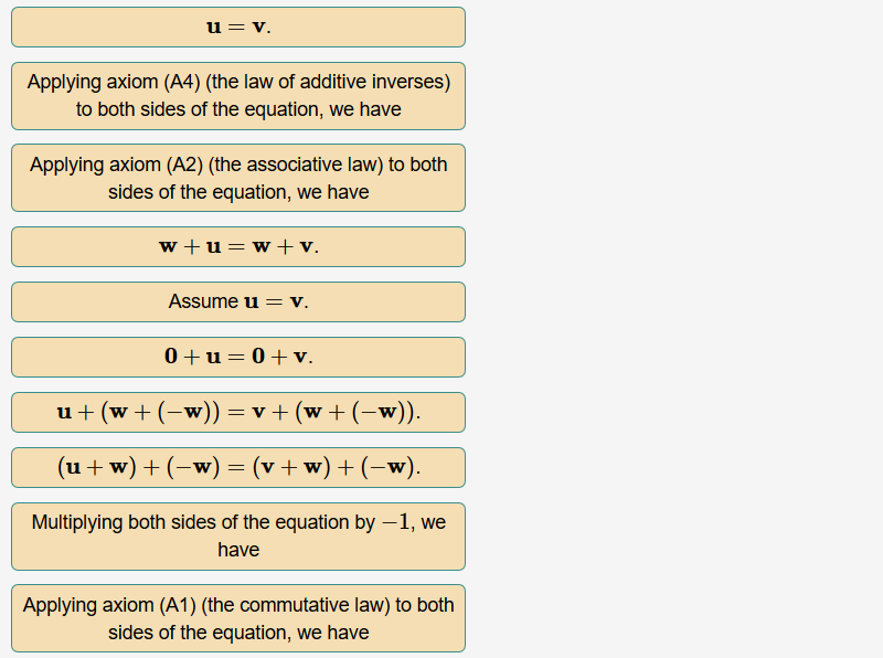 Solved In this problem, you will prove the cancellation law | Chegg.com