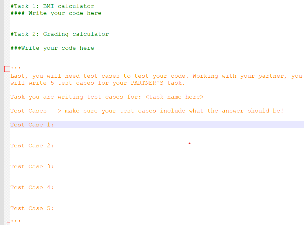 Solved \#Task 1: BMI calculator \#\#\#\# Write your code | Chegg.com
