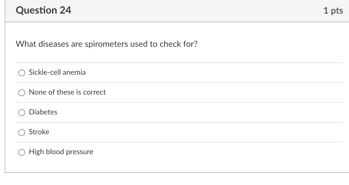 Solved Question 23 1 pts What normally causes | Chegg.com