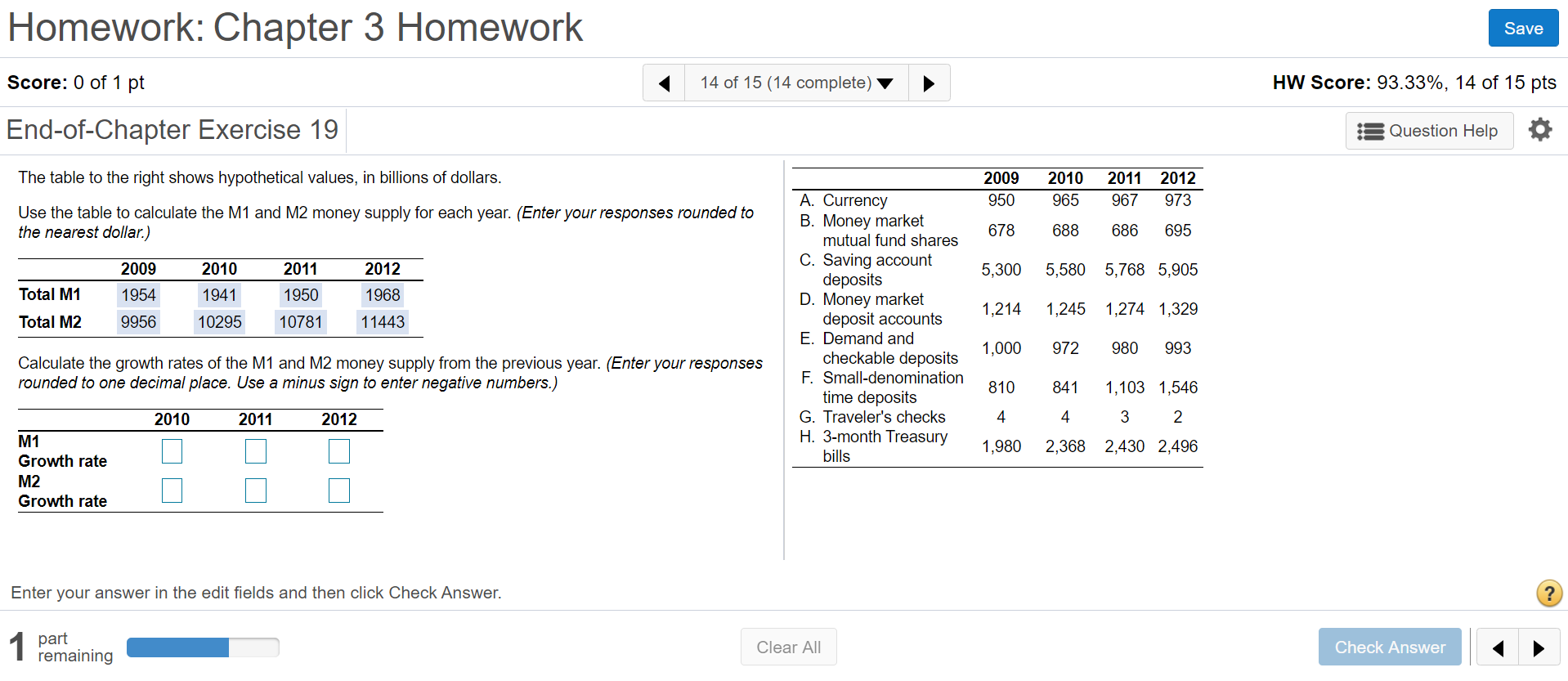 Solved Homework Chapter 3 Homework Save Score 0 Of 1 Pt 14