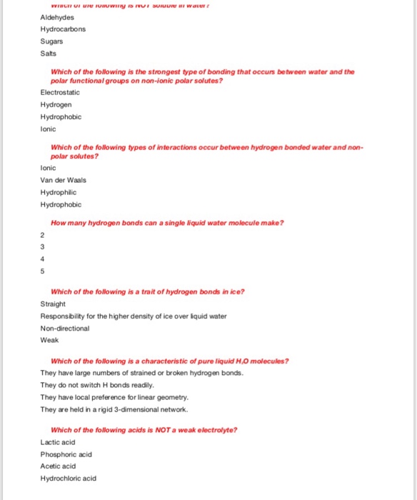 Solved Please answer all questions. This is biochem. The | Chegg.com