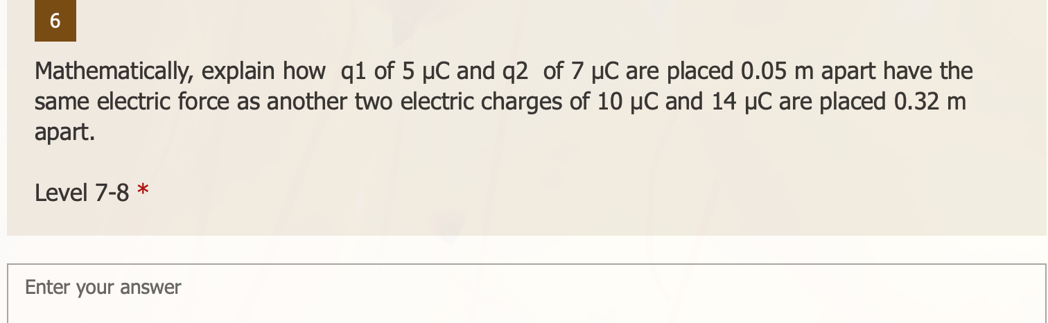 Solved 6 Mathematically, explain how q1 of 5 pc and q2 of 7 | Chegg.com