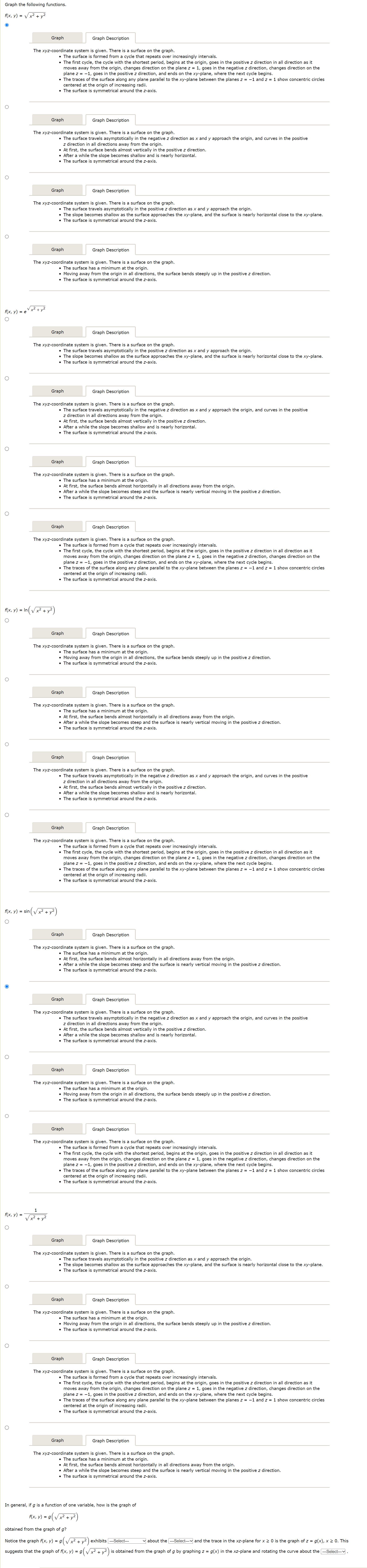 Solved Graph the following functions. | Chegg.com
