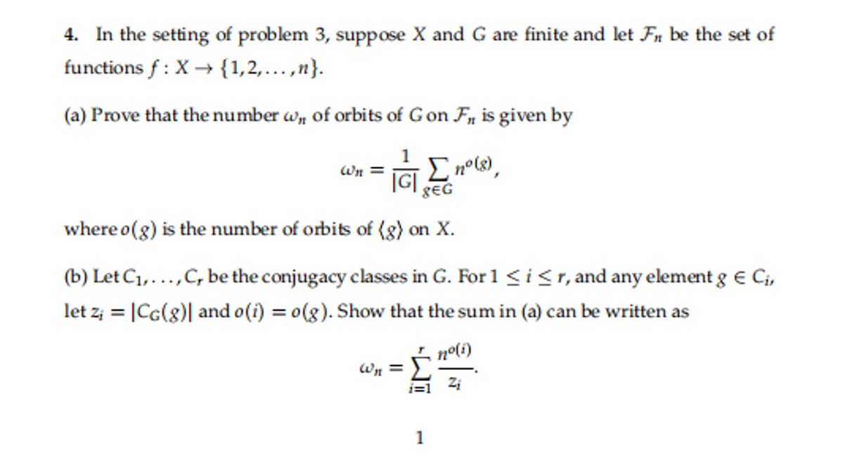 Solved In the setting of problem 3, ﻿suppose x ﻿and G ﻿are | Chegg.com