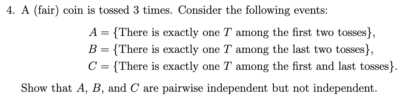 Can anyone solve 4? | Chegg.com