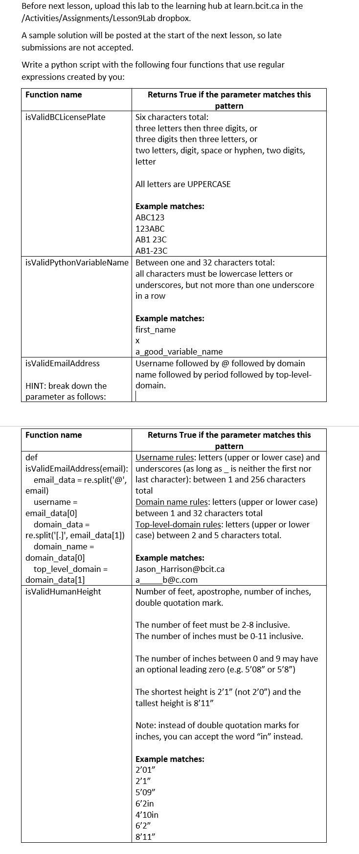 Solved Before next lesson, upload this lab to the learning | Chegg.com