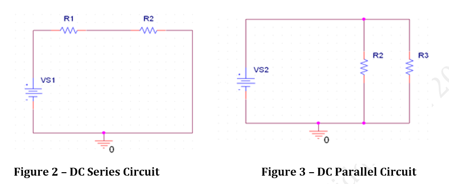 Solved R1 R2 R2 R3 VS2 VS1 - Filt Figure 2 - DC Series | Chegg.com