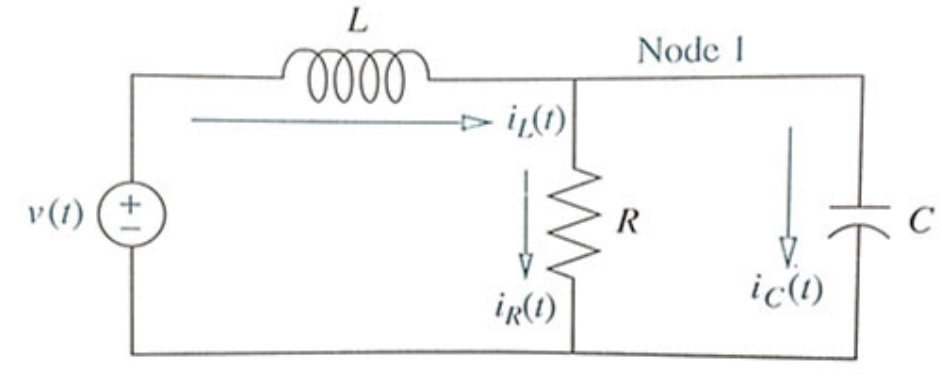 Solved From The Rlc Electric Circuit Shown In The