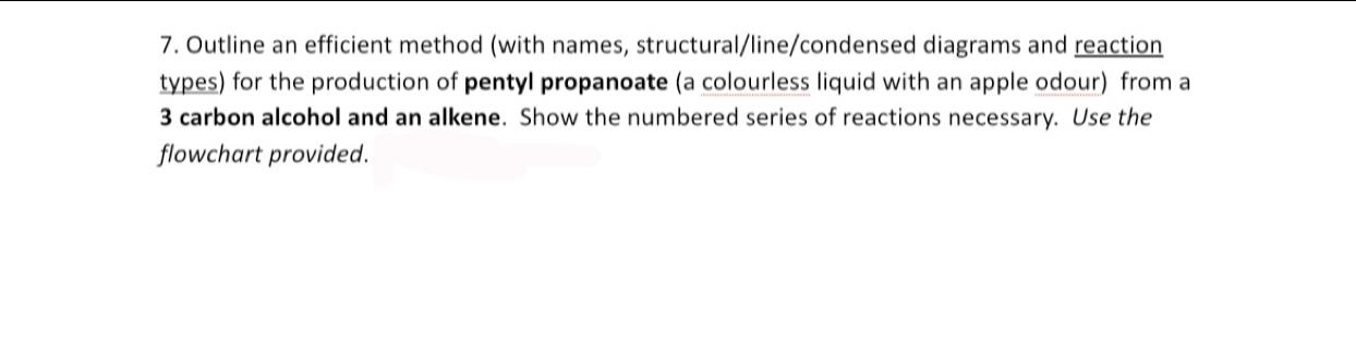 Solved 7. Outline an efficient method (with names, | Chegg.com