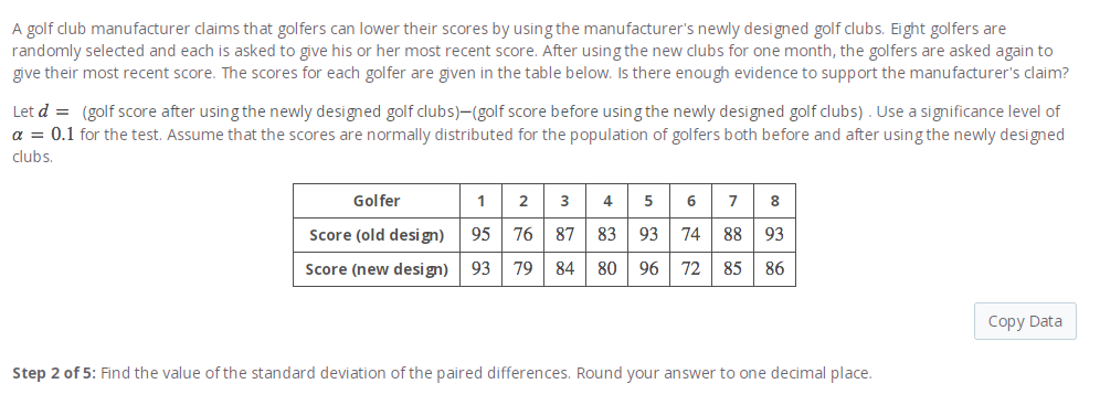 Solved Step 3 : Compute the value of the test statistic. | Chegg.com