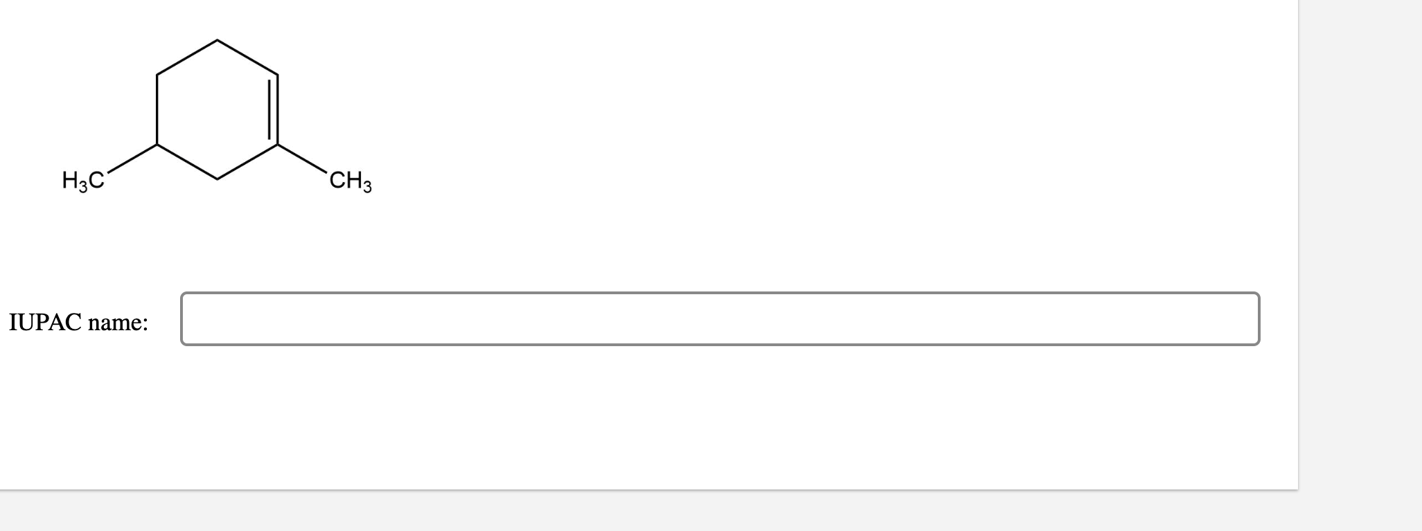 Solved Name the cycloalkenes using IUPAC (systematic) | Chegg.com