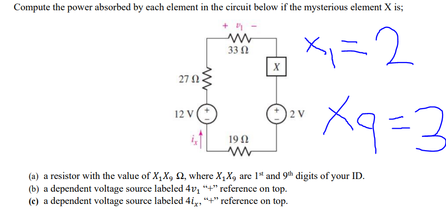 Solved For the circuit shown below, find currents Ix and Iy | Chegg.com