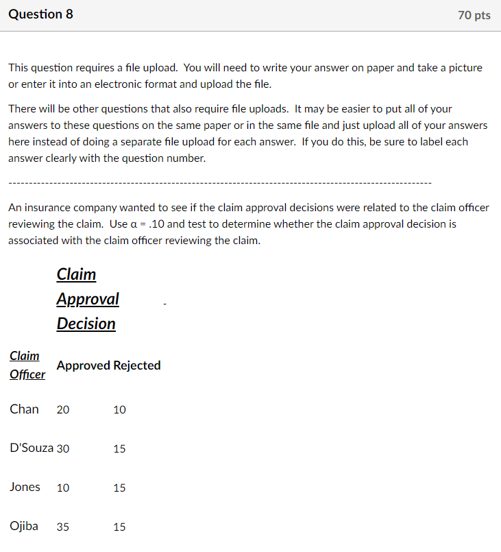 Solved This question requires a file upload. You will need | Chegg.com