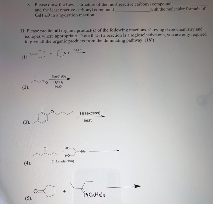 Solved Please draw the Lewis structure of the most reactive | Chegg.com