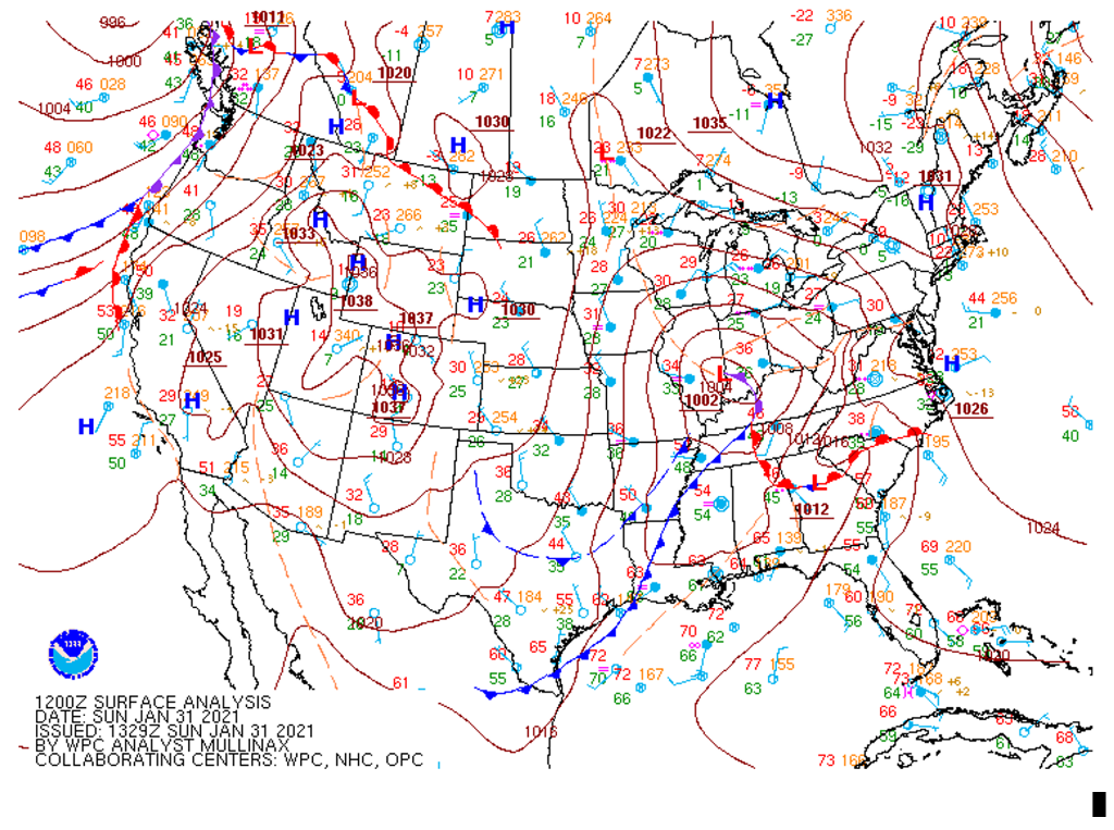 Solved The atmospheric pressure gradient force is always | Chegg.com