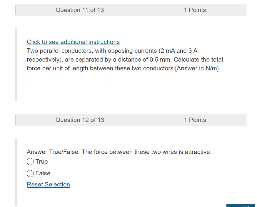 Solved Click to see additional instructions Two parallel | Chegg.com