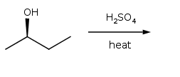 Solved OH H2SO4 heat | Chegg.com