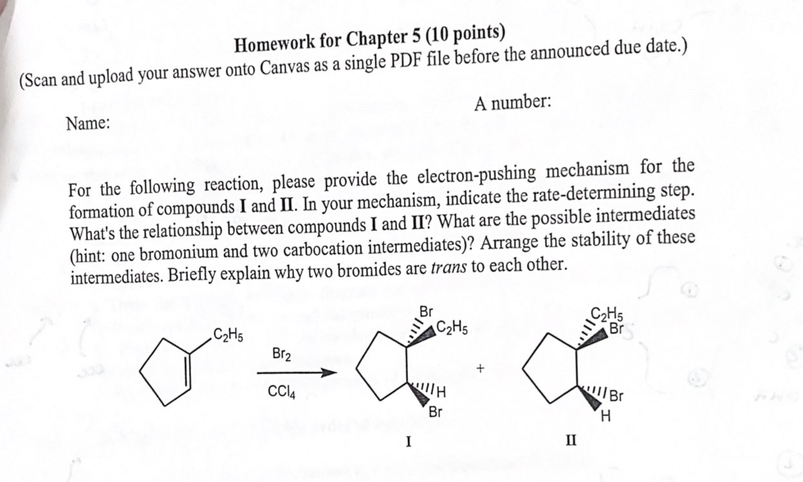 Solved Homework for Chapter 5 (10 ﻿points)(Scan and upload | Chegg.com