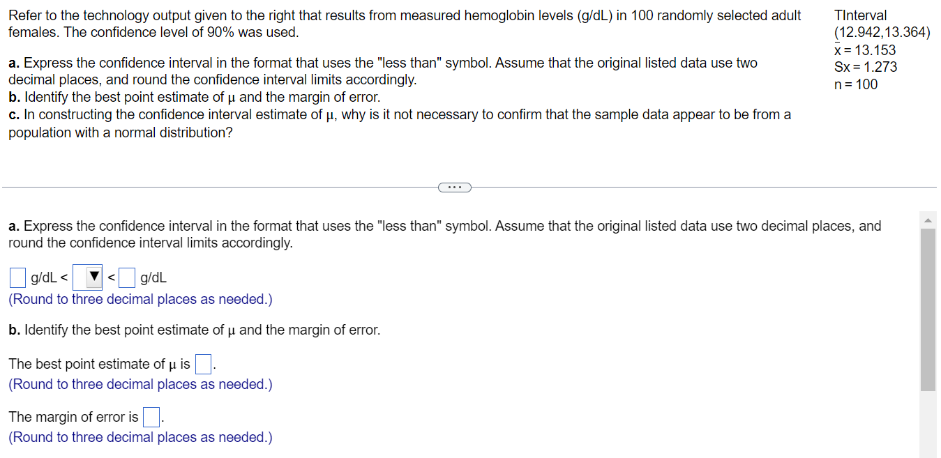 Solved Refer to the technology output given to the right | Chegg.com