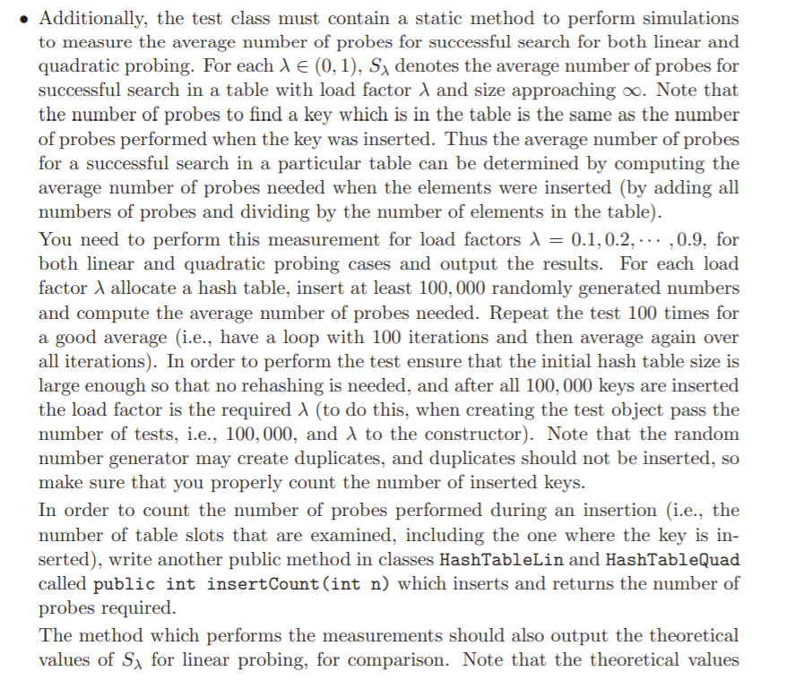 Solved DESCRIPTION: In this lab you will implement a hash | Chegg.com