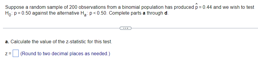 Solved Suppose a random sample of 200 observations from a | Chegg.com
