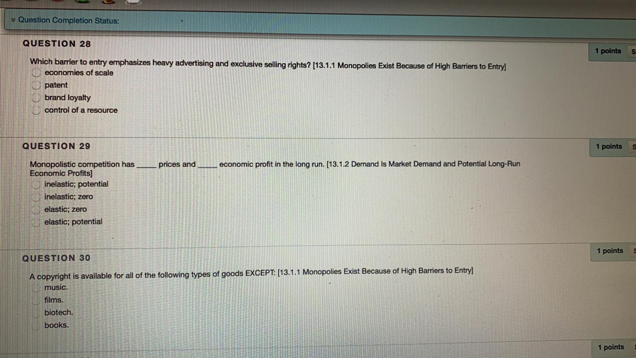 Solved Question Completion Status: QUESTION 19 1P Unlike | Chegg.com