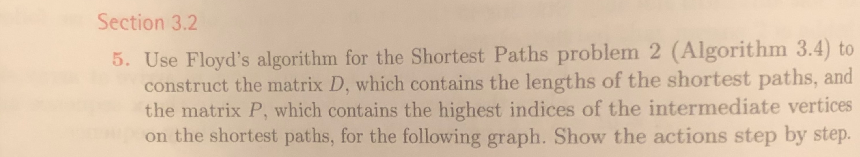 Solved Textbook, Chapter 3, Exercises 5 and 6. You may | Chegg.com
