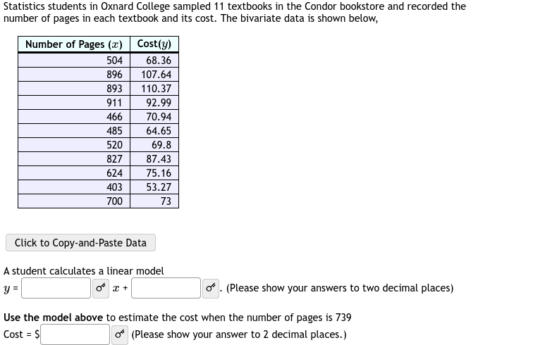 Solved Statistics students in Oxnard College sampled 11 | Chegg.com