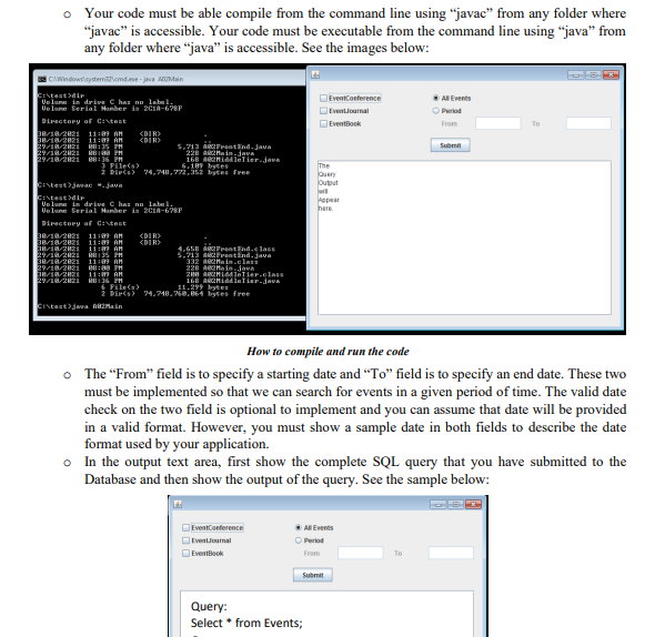 Solved Questions 2-4: Application Design [5 Marks Use the | Chegg.com