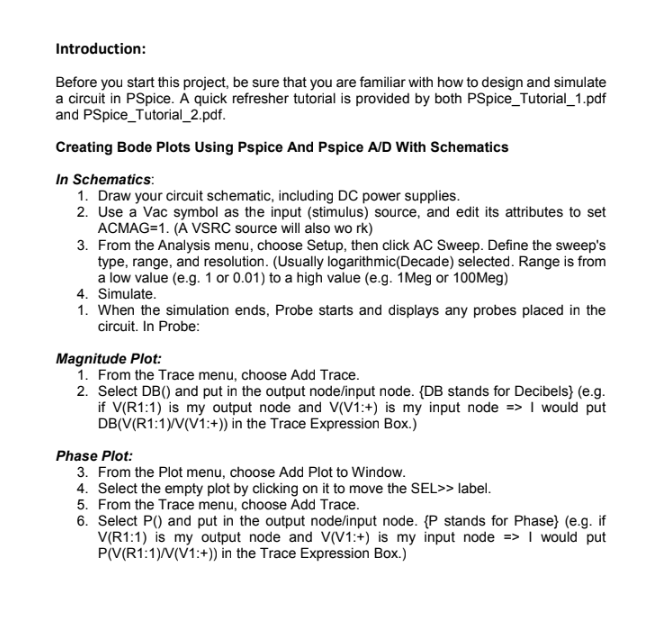 pspice schematics tutorial pdf