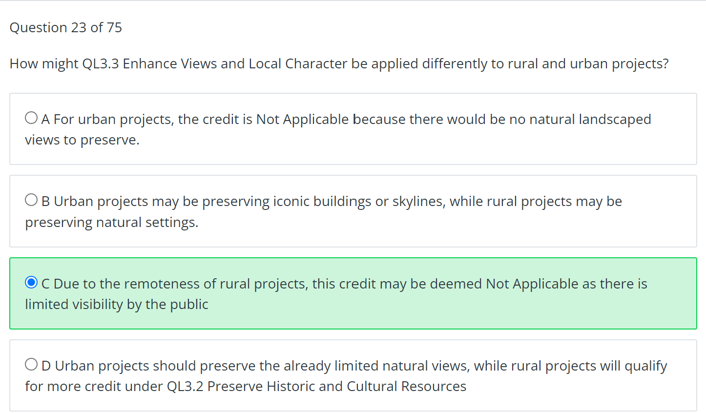 Solved How might QL3.3 Enhance Views and Local Character be | Chegg.com