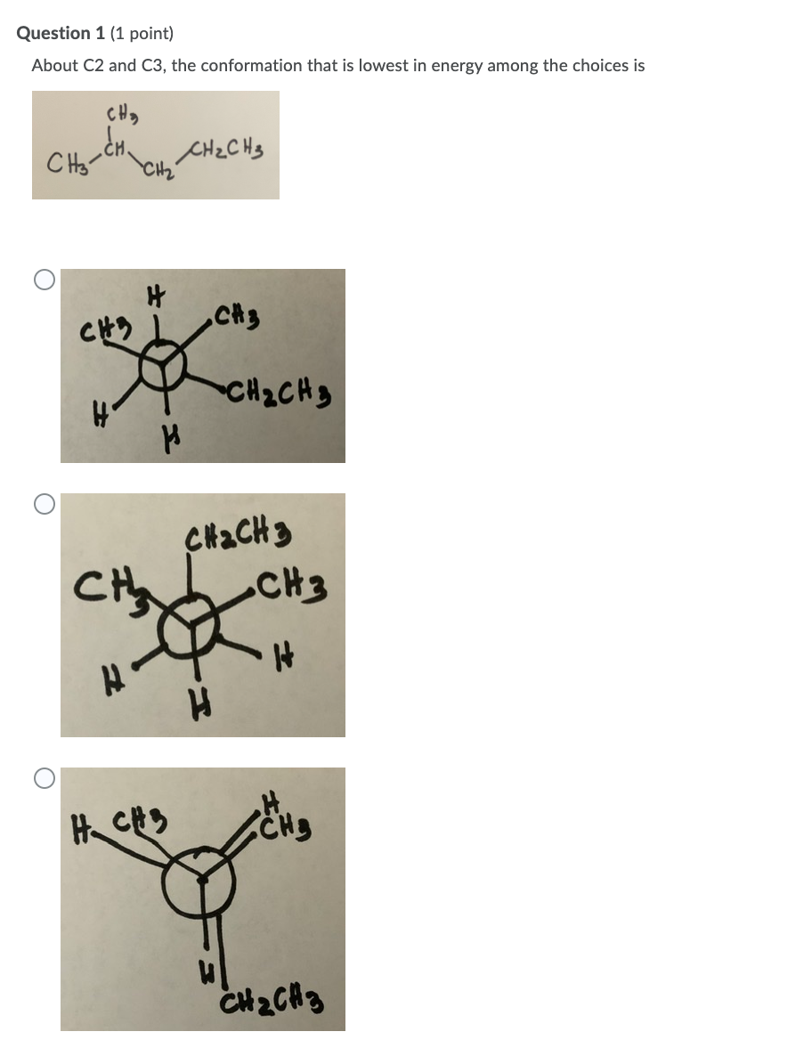 Solved Question 1 (1 point) About C2 and C3, the | Chegg.com