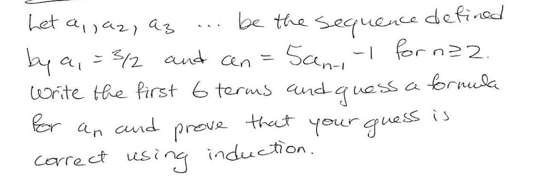 Solved Let A1a2a3 Be The Sequence Defined By A132 And 
