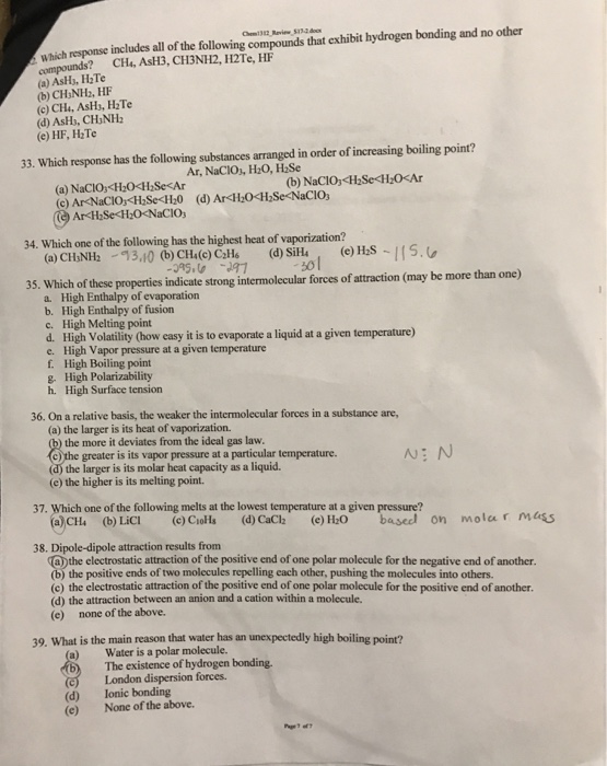 Solved Which response includes all of the following | Chegg.com