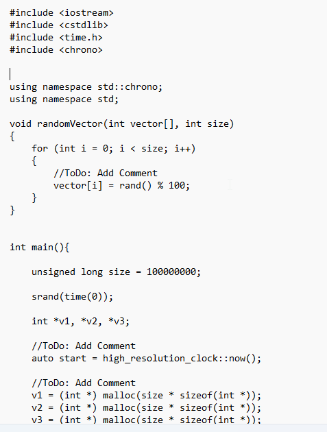 Solved \\#include using namespace std::chrono; using | Chegg.com