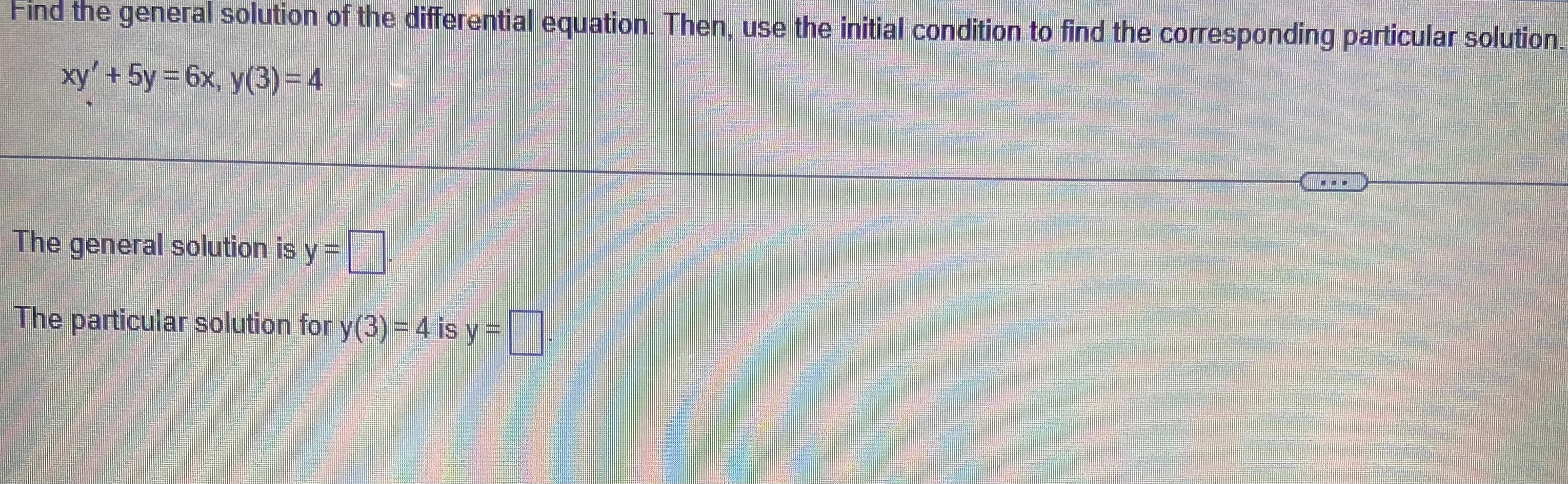 Solved Find the general solution of the differential | Chegg.com