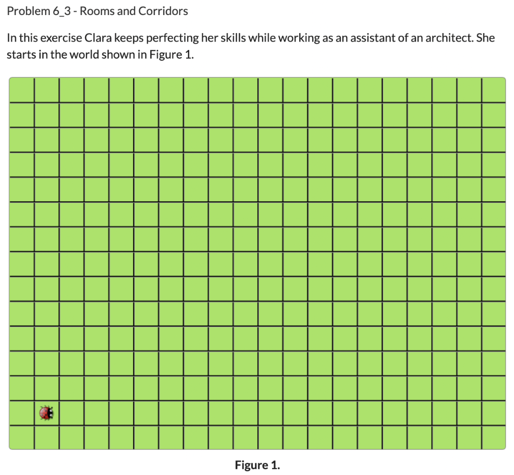 Solved Problem 6_3 - Rooms and Corridors In this exercise | Chegg.com